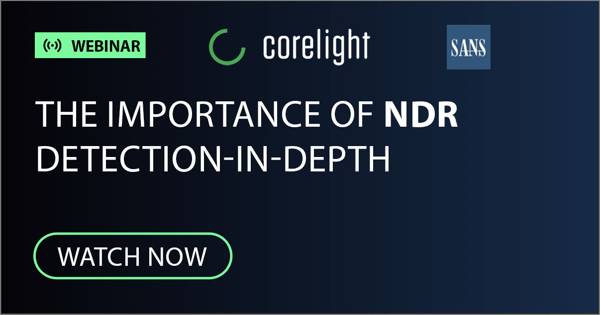 [On-demand webinar] The Importance of NDR Detection-in-Depth